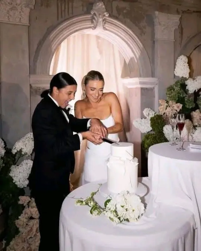 Inside Sam Kerr and Kristie Mewis’ Star-Studded New Year’s Eve Wedding ...